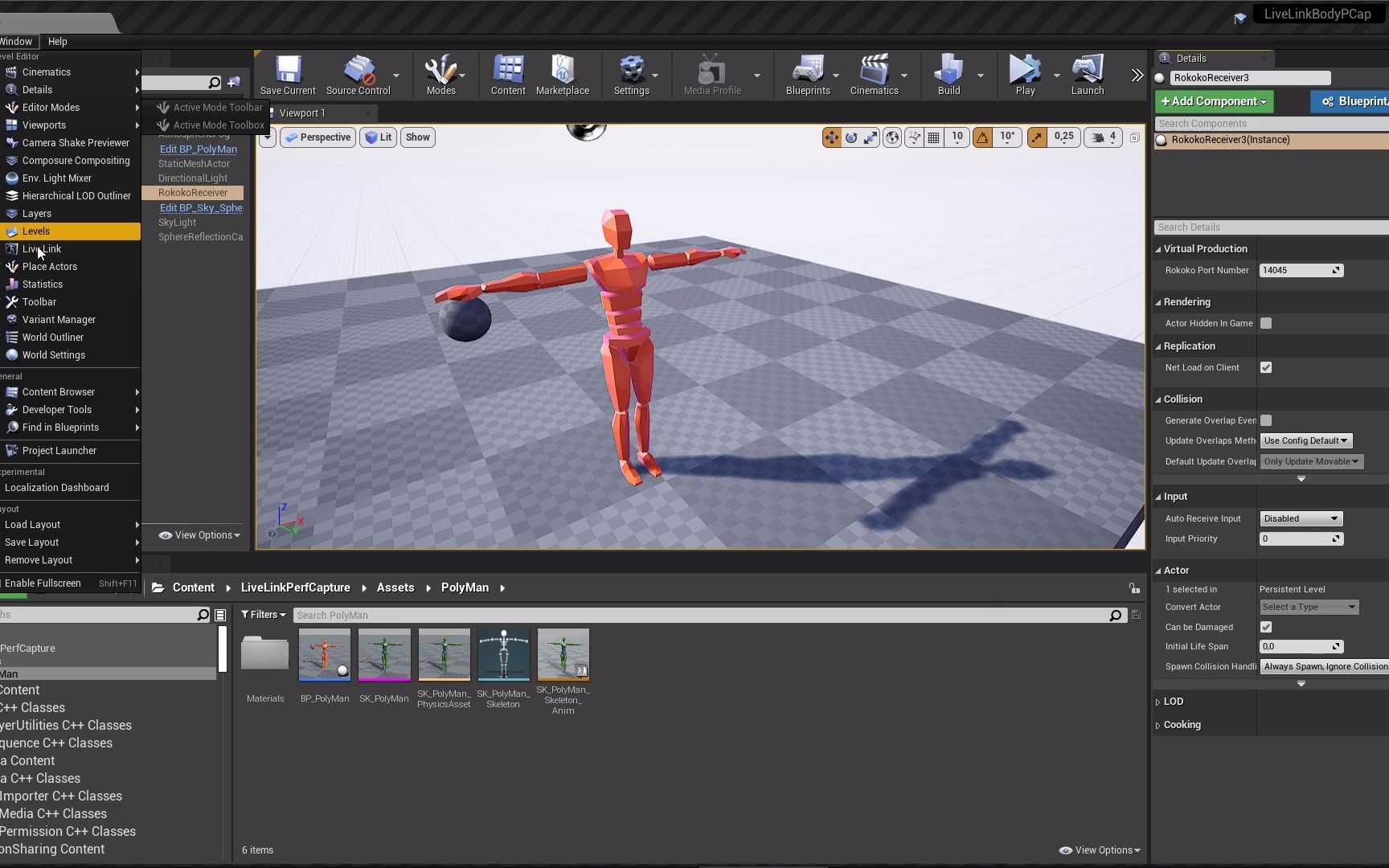 LiveLink.1.介绍表演捕捉LiveLink