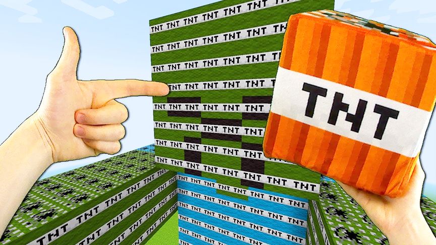 我的世界:现实版 怪物TNT大爆炸,喜欢哪个?(2)