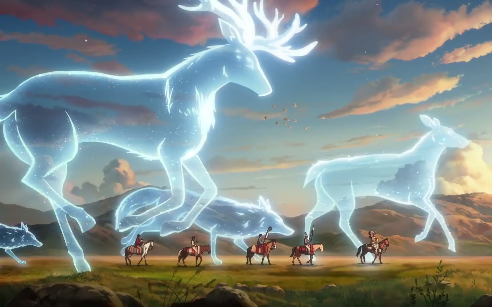 画风爱了!“宫崎骏”风格宣传动画短片~