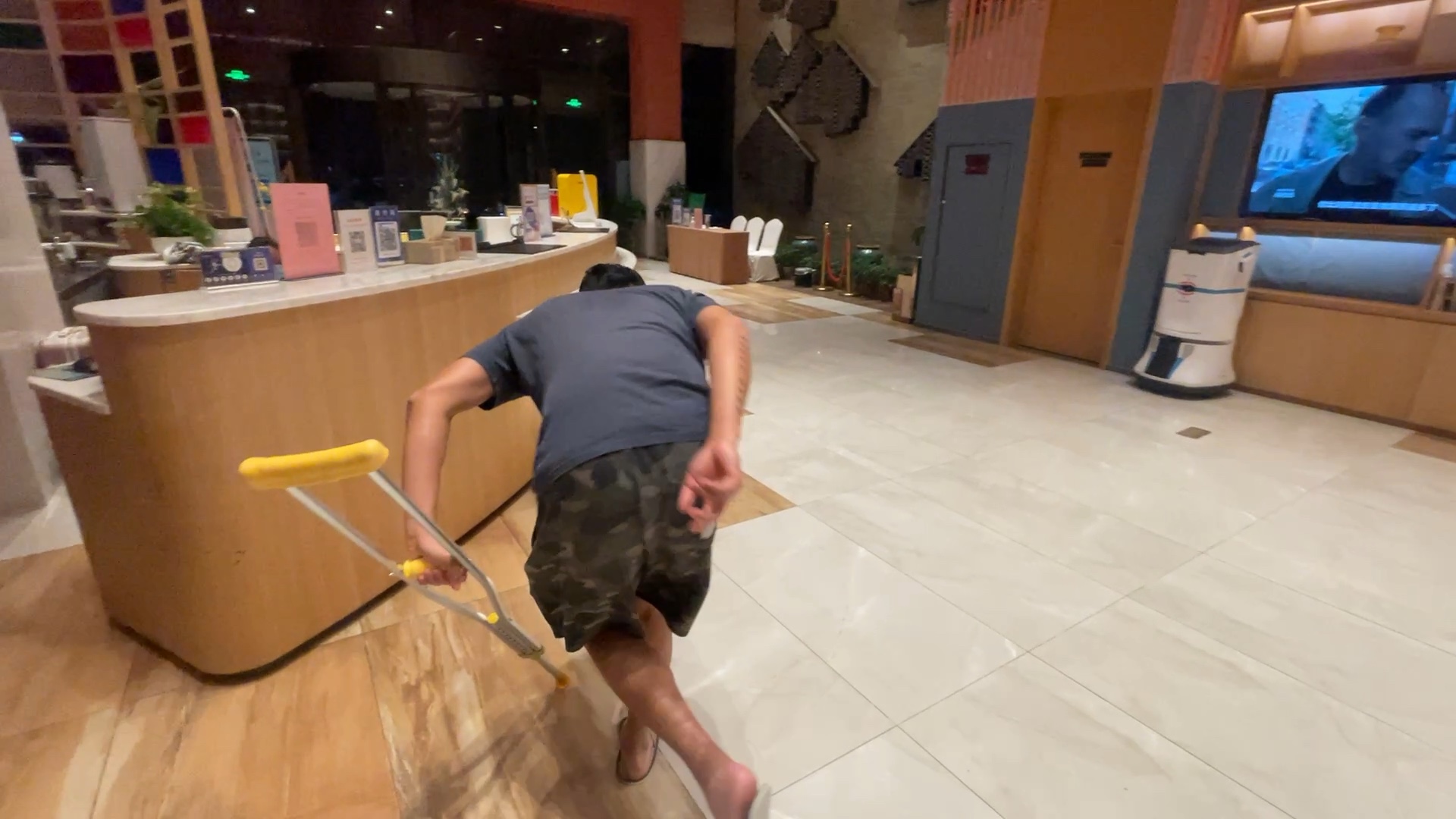 人类早期驯服单拐的珍贵视频.