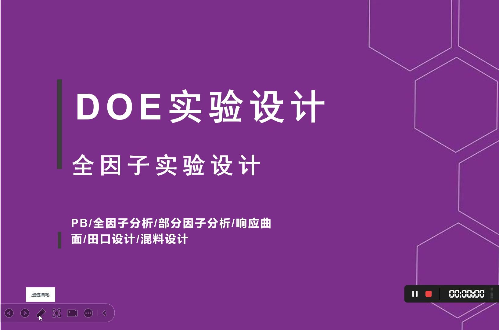 DOE实验设计-全因子实验设计(中)