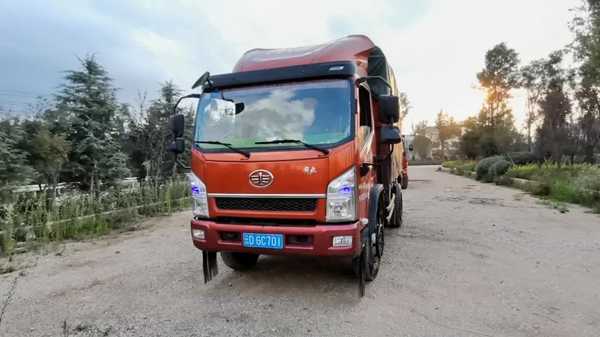 4年,4108平板,#二手货车 #卡车之家 #