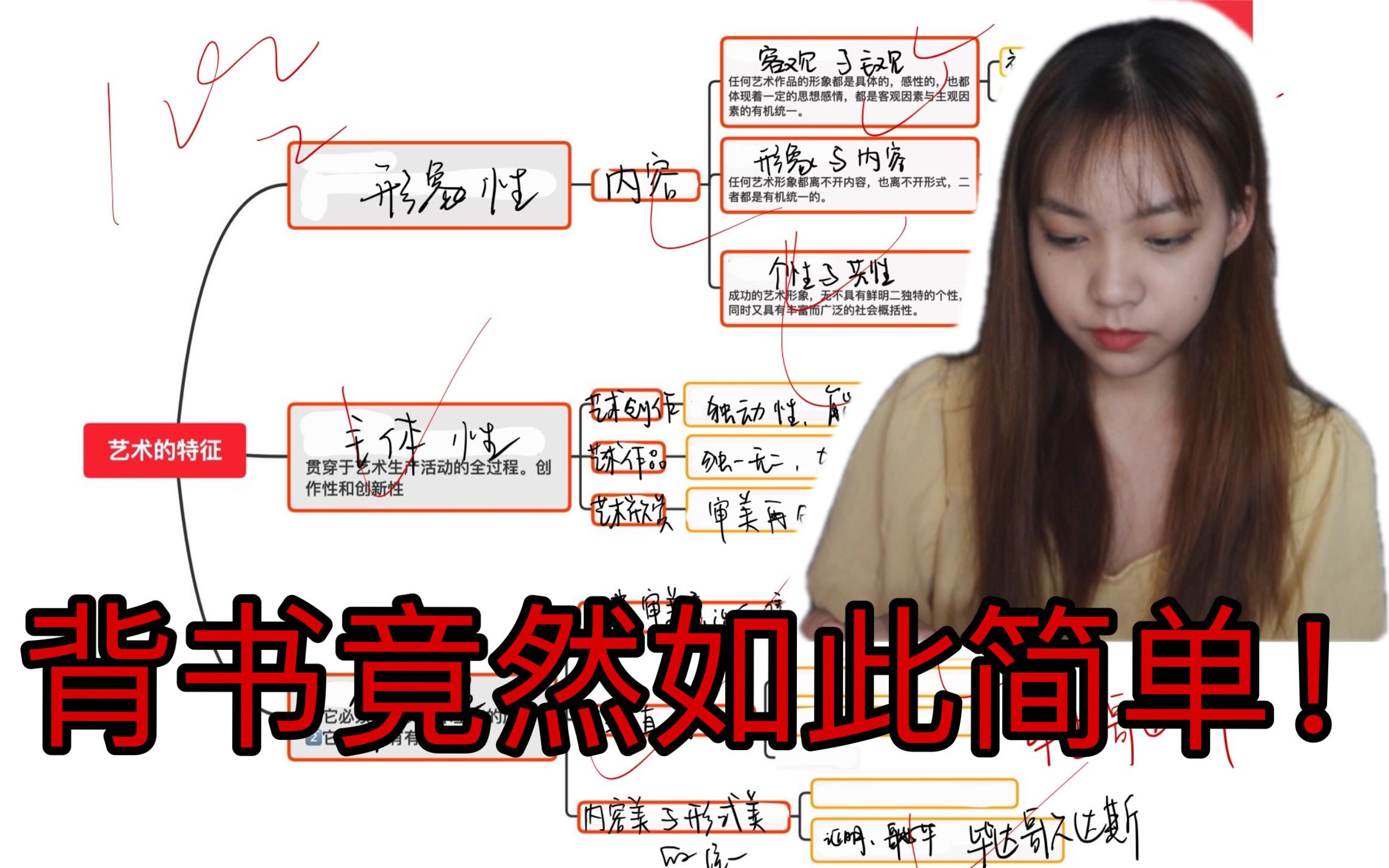 思维导图背完一本书超简单!简简单单背完一本书|背书|思维导图|