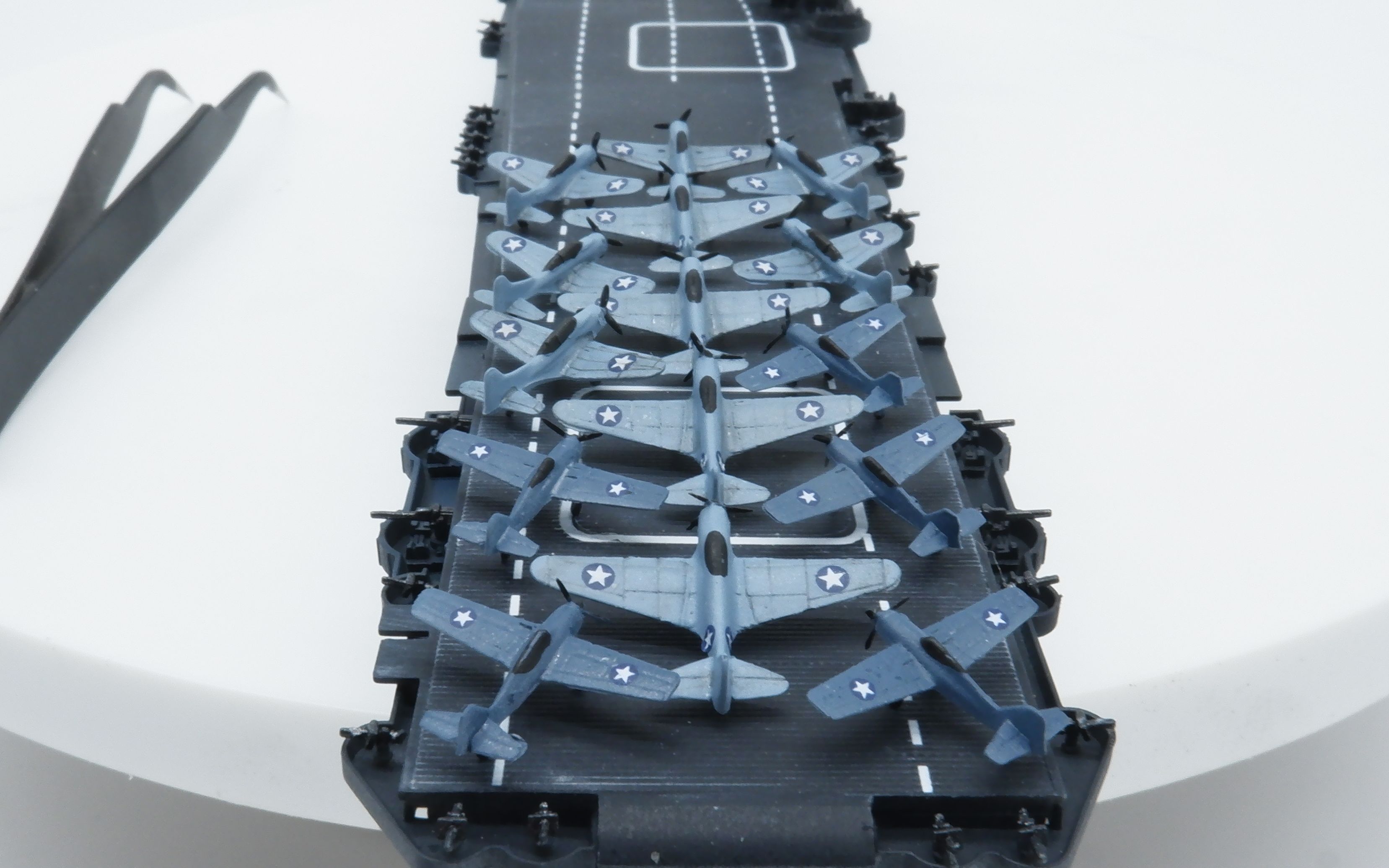 1/700CV-6企业号航空母舰制作视频欣赏