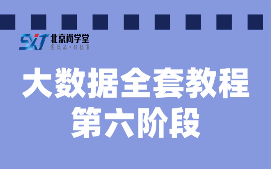 【尚学堂】b站播放量前十-大数据全套教程2020年终版_就业班全套共...