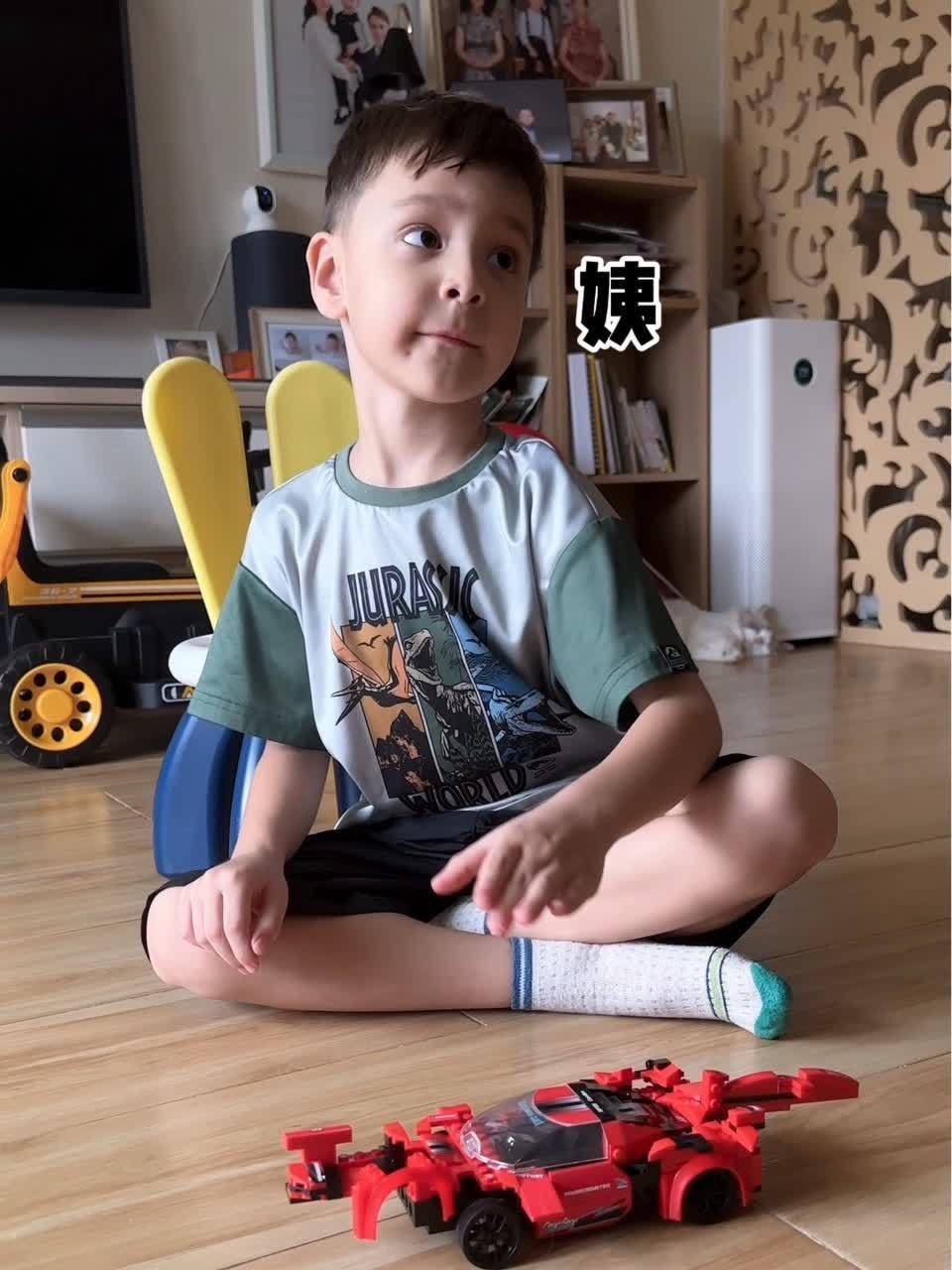 你们总问为啥不教老公学中文 那就给你们看看我们家日常的教学片段...