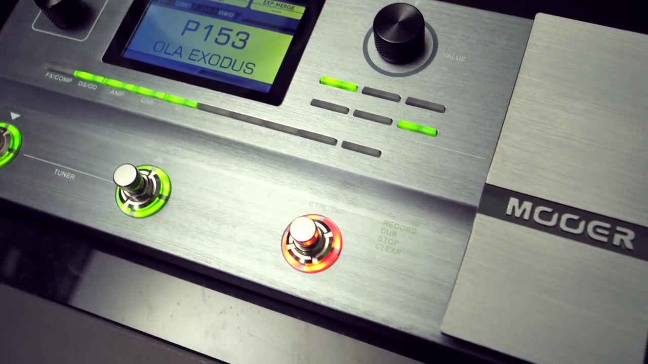 Mooer GE200 吉他效果器,箱头哥Ola演示 中文字幕【叉烧网译制】