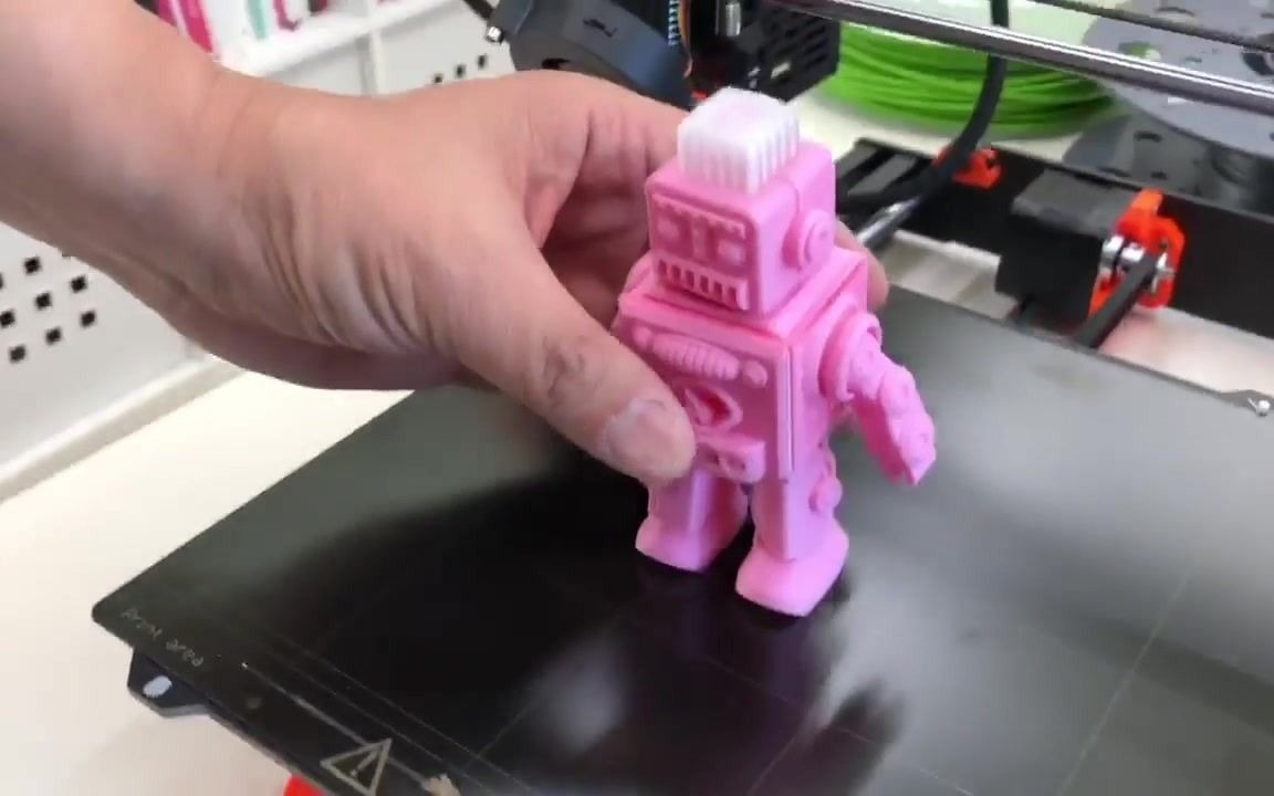 3D打印可折叠机器人,好看又好玩,买玩具的钱都省了!
