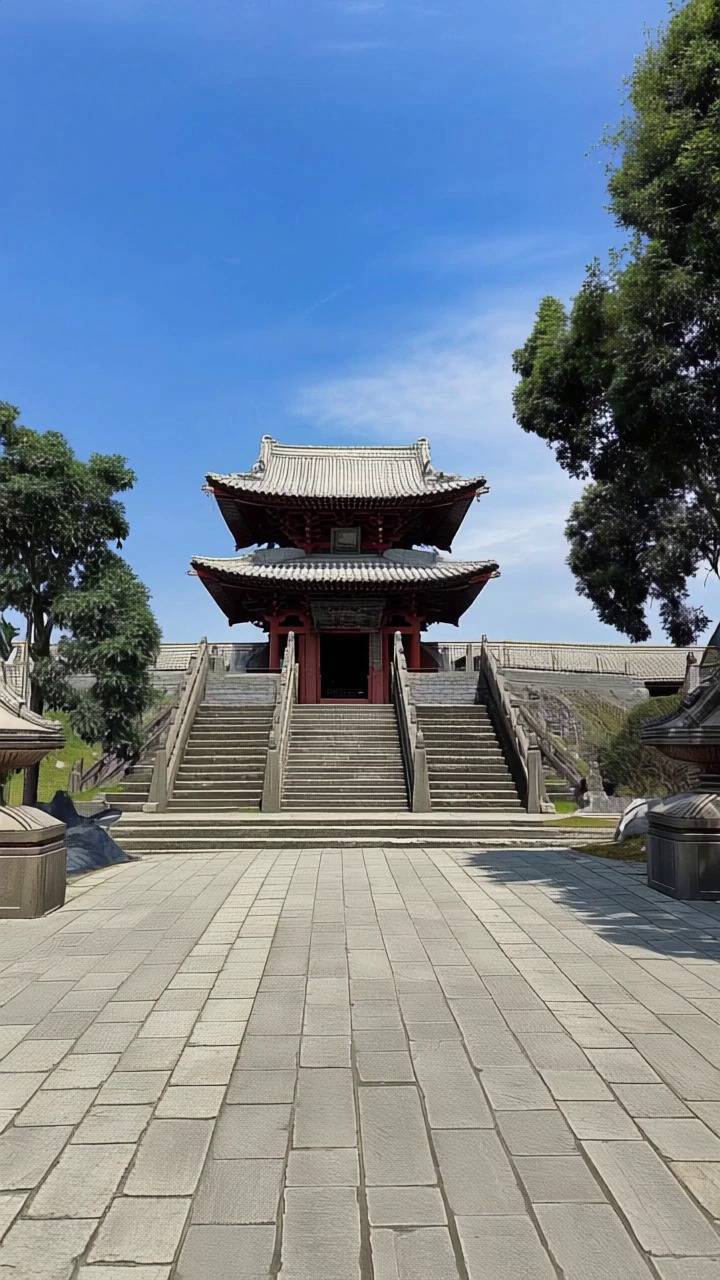 中国古代建筑外观,经典飞檐设计