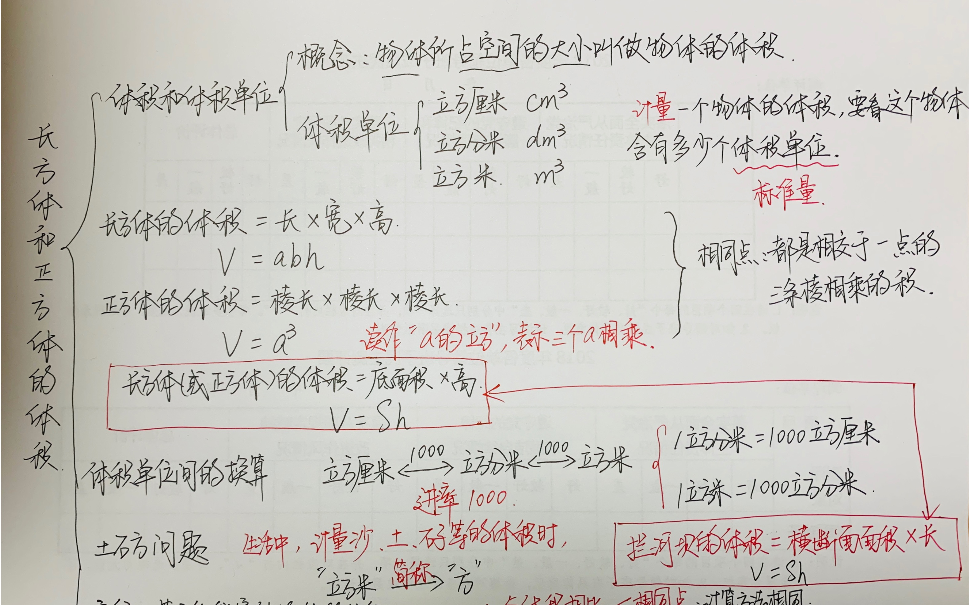 长方体和正方体的体积