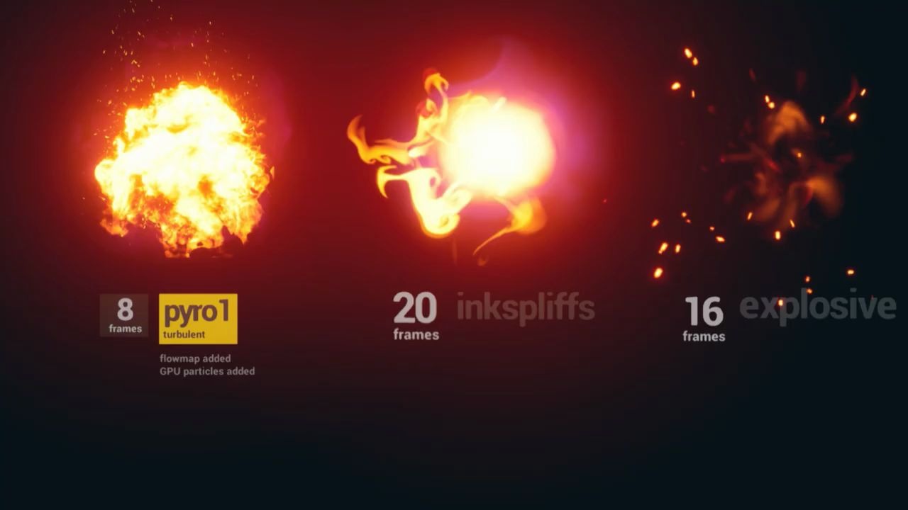 【资源特效库】UE4 烟、火和液体实时生成模拟器
