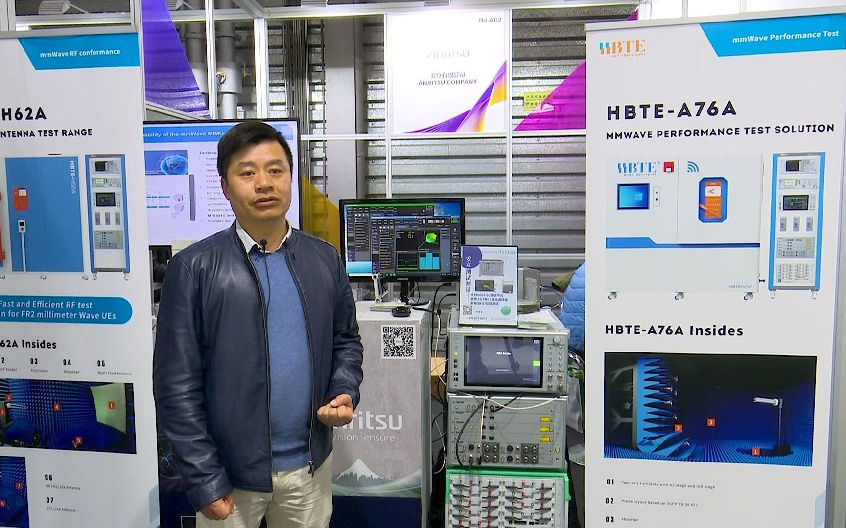 思博伦通信携手合作伙伴展示最新毫米波终端性能测试系统