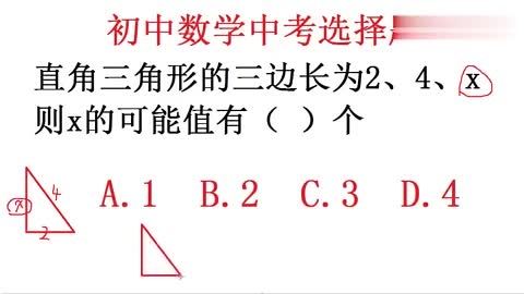 .直角三角形的三边