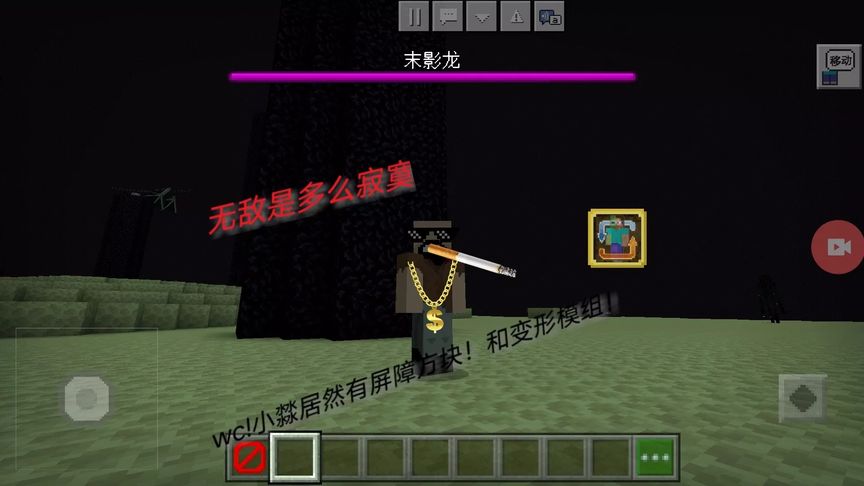我的世界:哈哈哈,我加了变形模组,其实我有一个变形模组了。