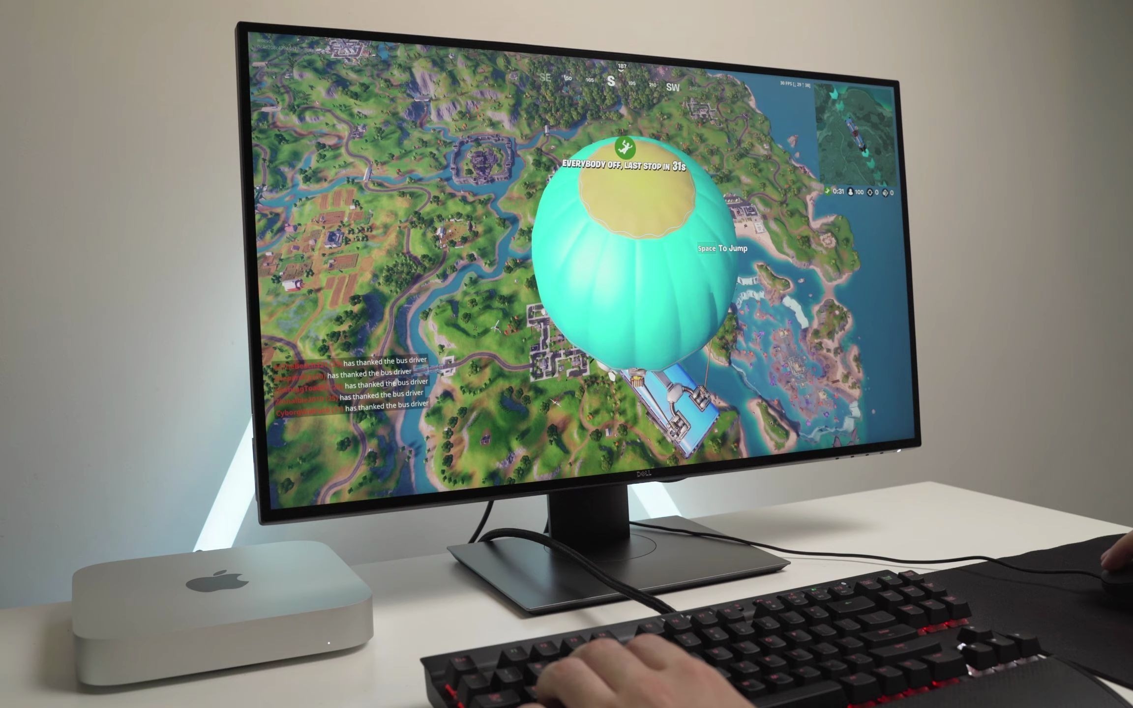 【电脑测评】2020 M1 Mac Mini 4k游戏测试- 堡垒之夜/古墓丽影等