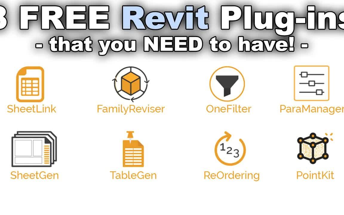 免费的Revit插件DiRootsOne for Revit教程