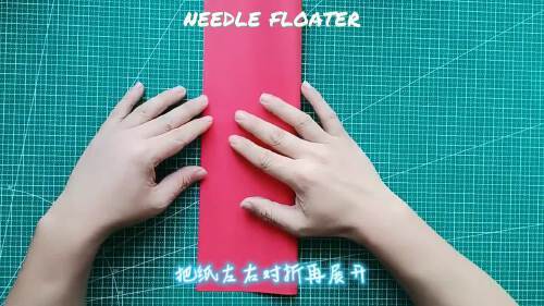 飞得非常稳定的指南针号纸飞机,详细慢动作折纸教程
