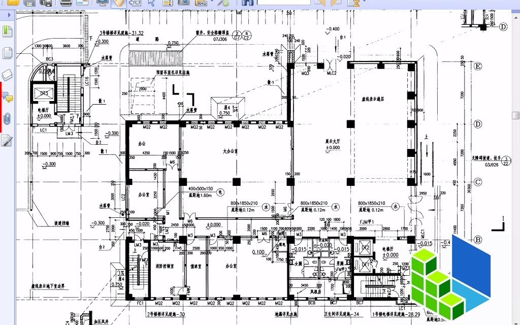 ...施工图深度(立面剖面案例,讲解民用建筑工程建筑施工图设计深度图样)