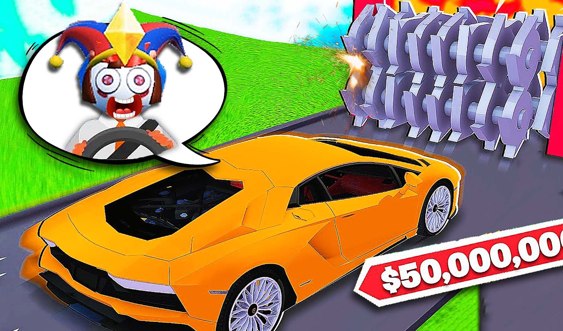 ...毁坏汽车的画面真解压!数位马戏团的帕姆尼都看笑了!摧毁汽车模拟器