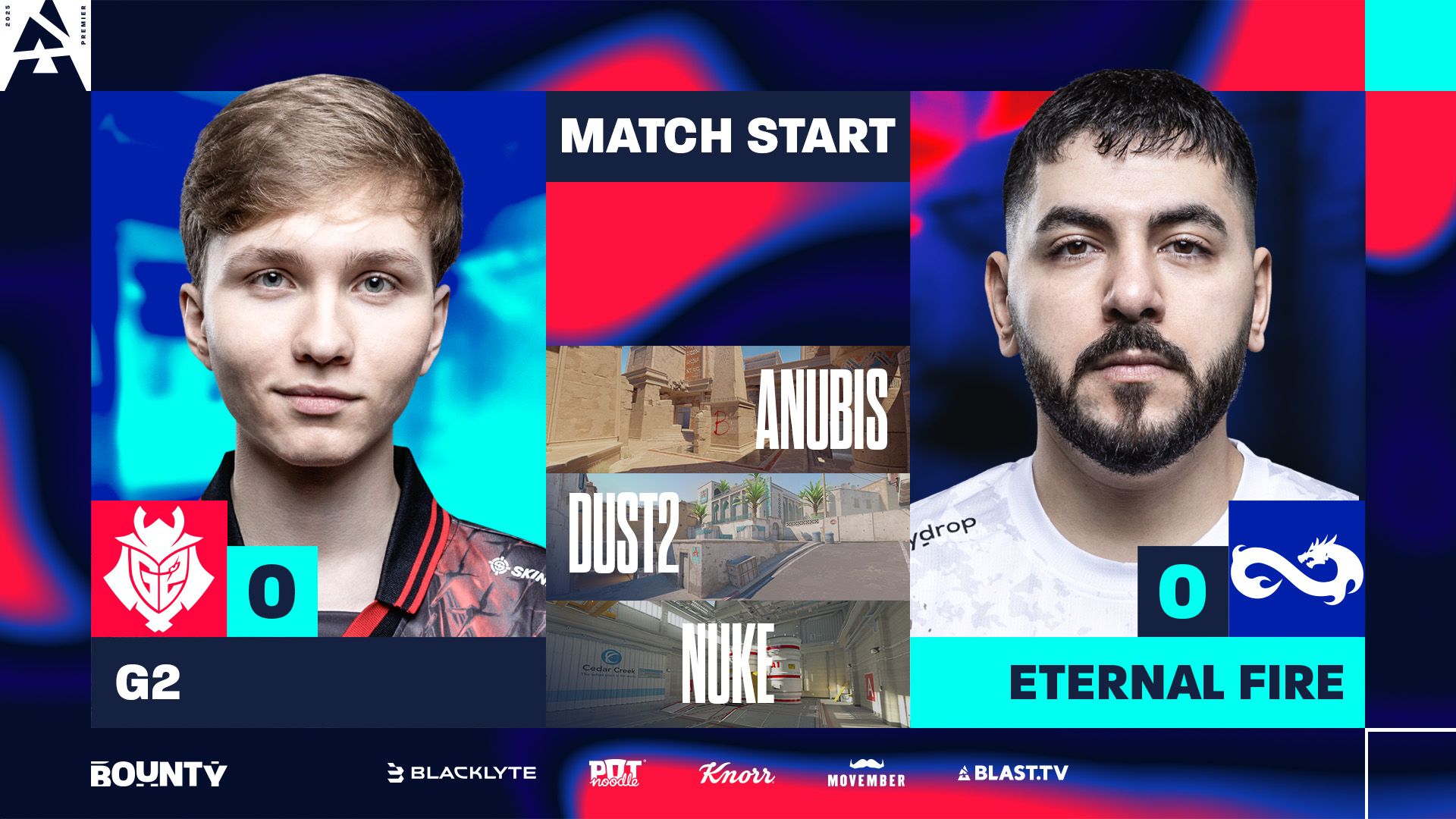 【CS录像】G2 vs EternalFire - BLAST赏金赛