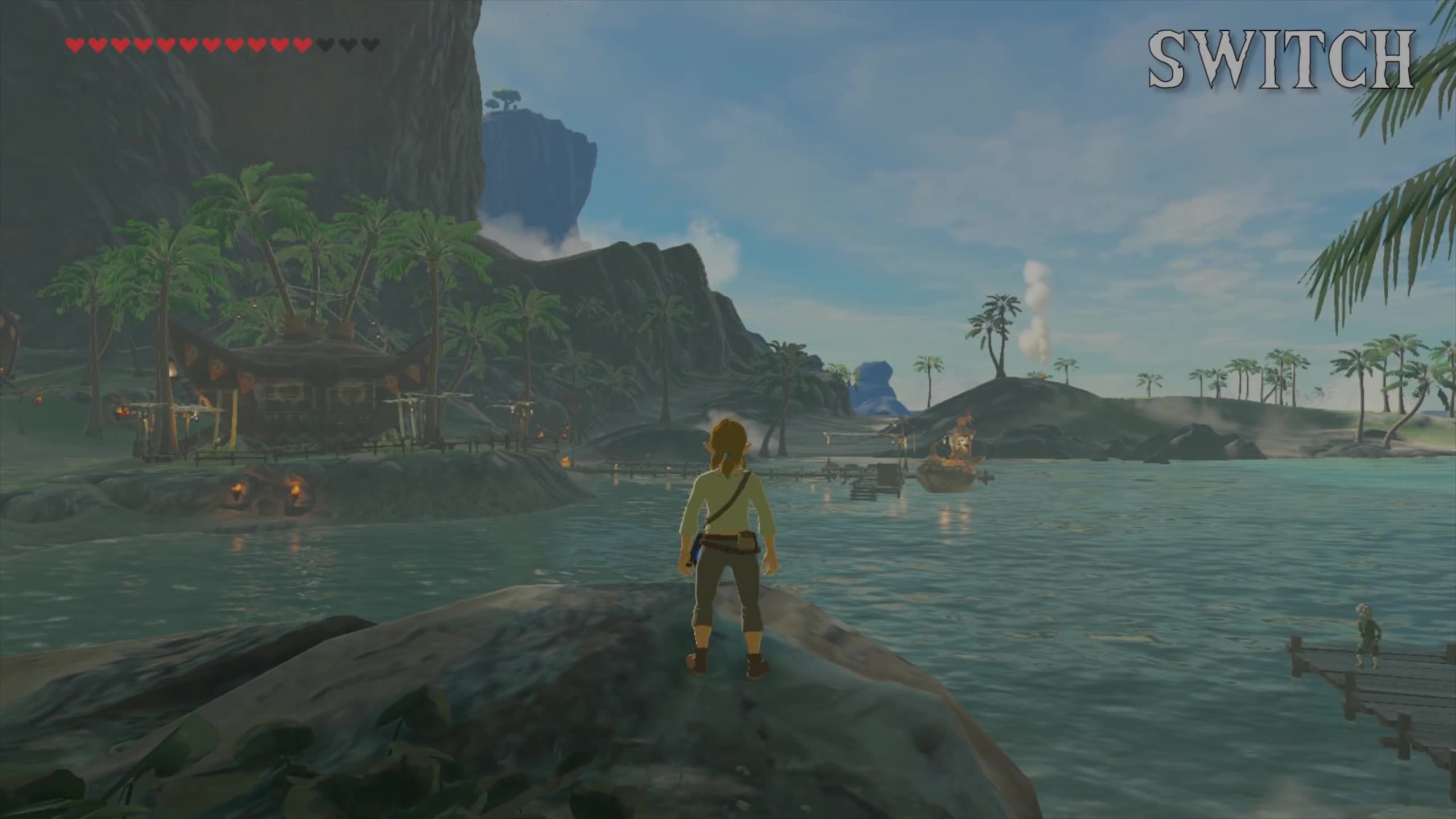 《塞尔达传说:荒野之息》PC-CEMU vs NS 画质对比