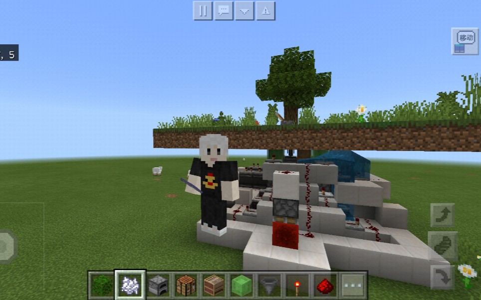 我的世界多功能红石隐藏房