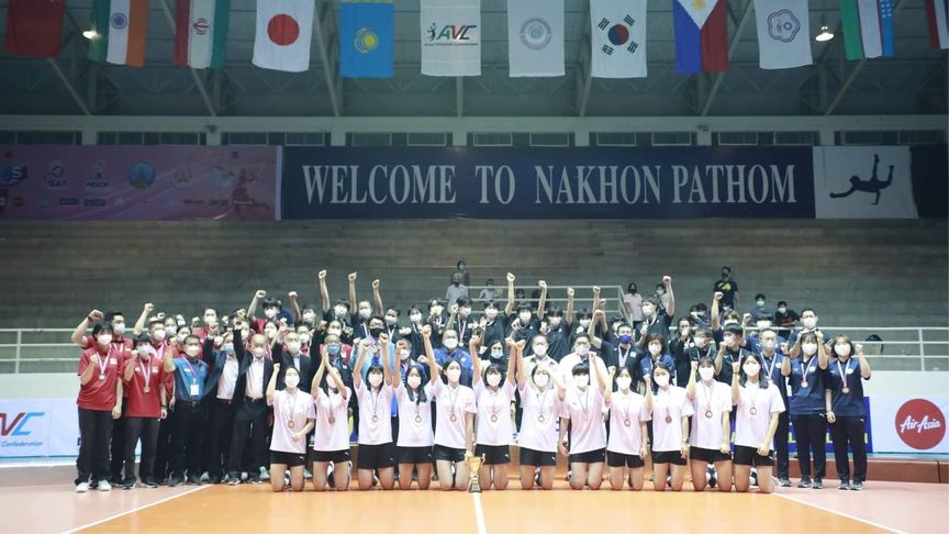 完整回放:2022女排亚少赛闭幕暨颁奖仪式