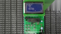 云云电子-LCD12864万年历设计(秒表+倒计时) 单片机设计