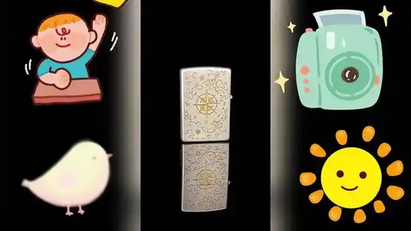 Zippo 爱情海罗盘指南针:点燃爱的方向舵!??
