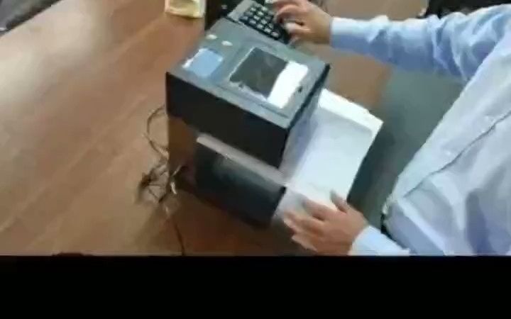 归档章打印机实际操作介绍视频