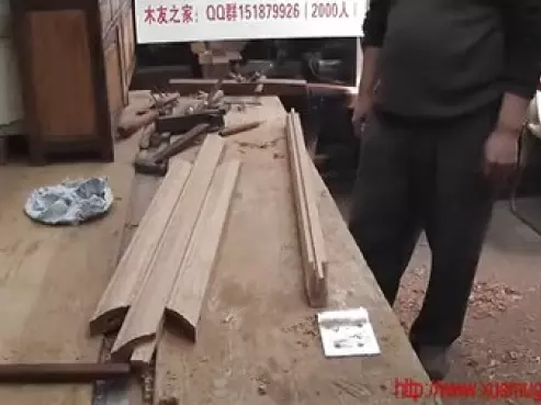辛全生传统木工画框制作视频 (下)