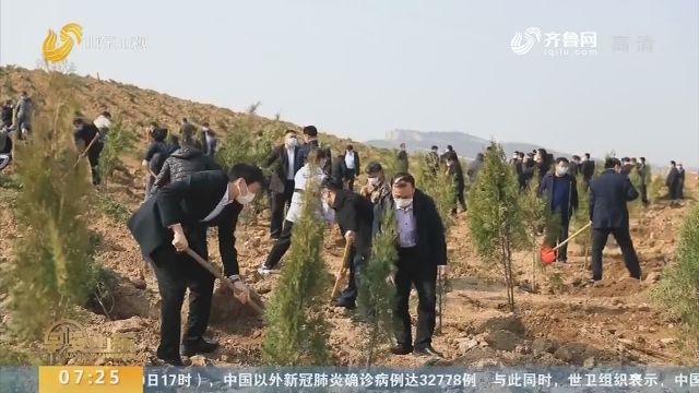 植树正当时!山东各地开展“植树节”特别活动,人工造林不再是梦