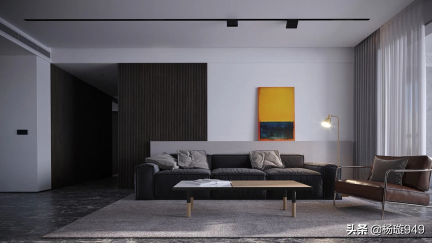 |极简生活|不同的灯光给予空间不同的表现形式。