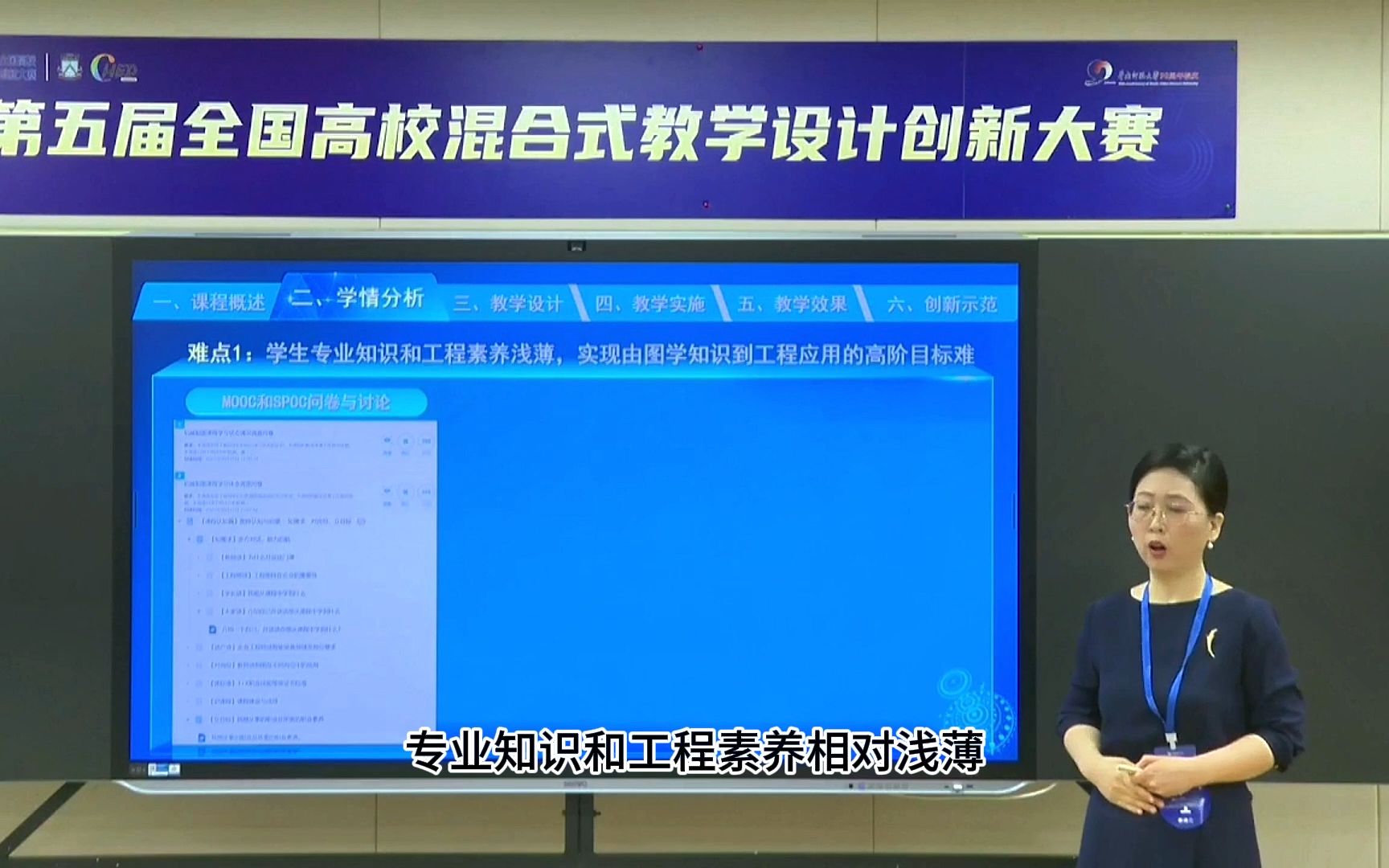 第五届全国高校混合式教学设计创新大赛全国决赛:赛道2(理工医农)11...