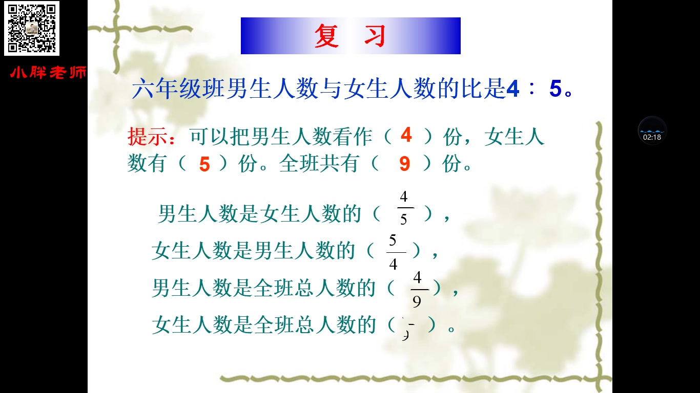 比的应用