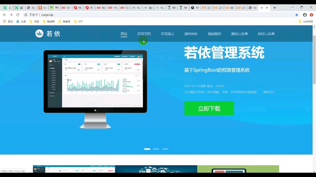 【开源项目分享】若依管理系统