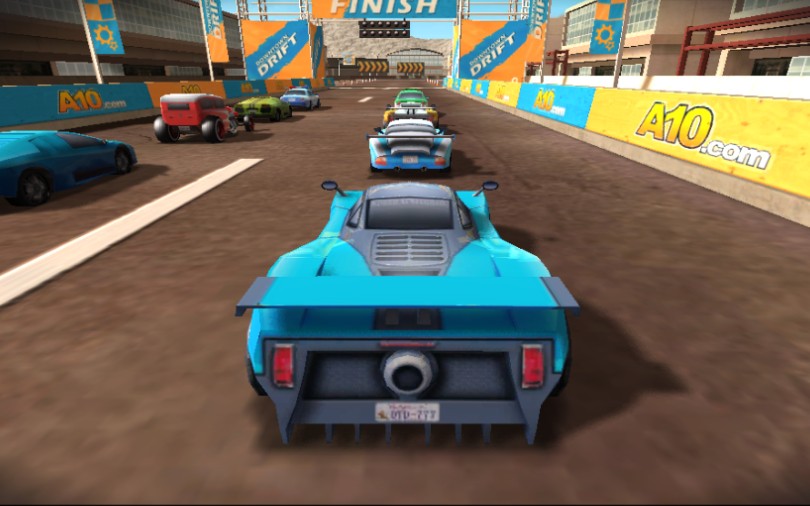 【极速漂移挑战赛】经典卡通画风赛车小游戏_童年回忆