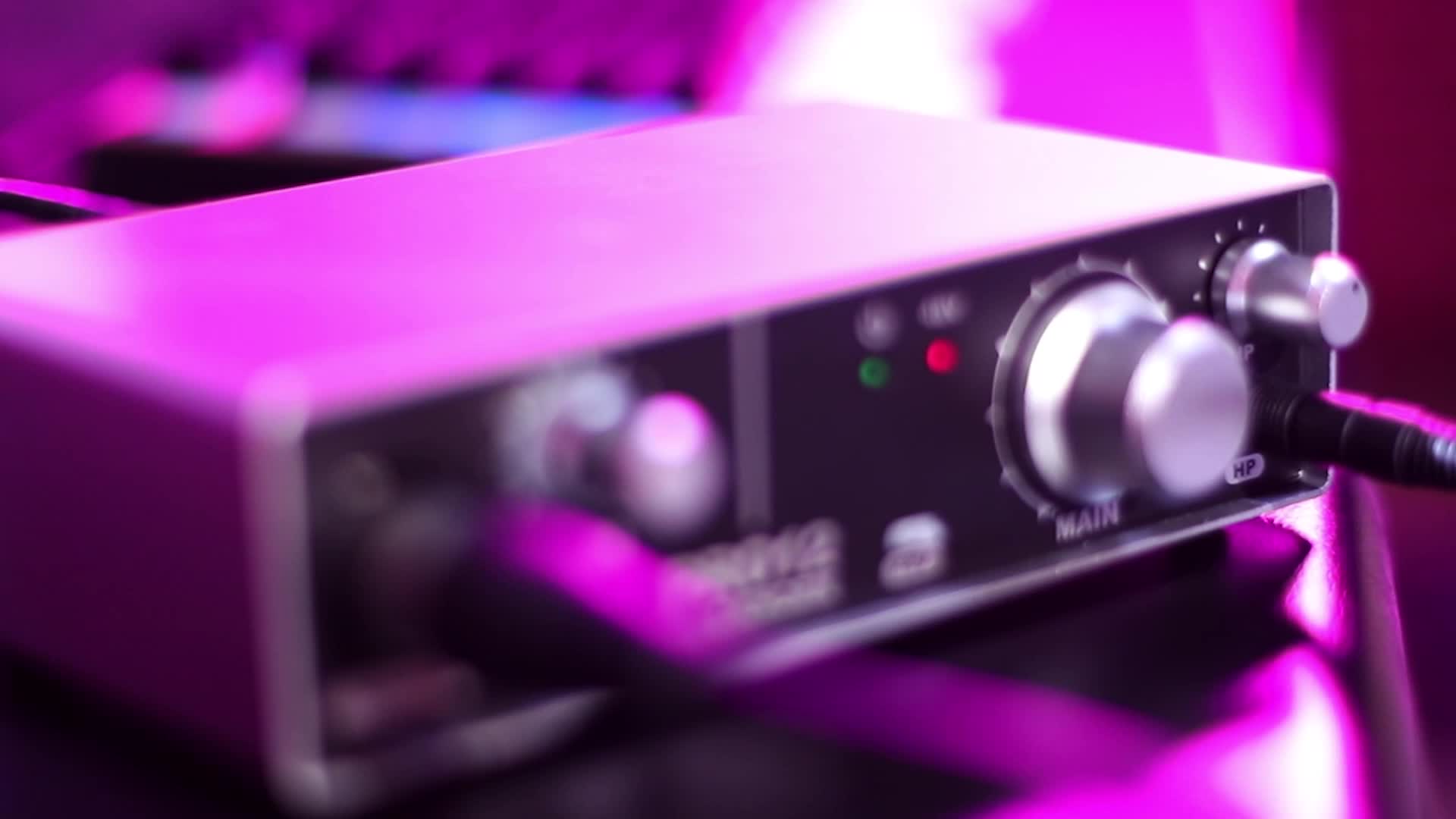 跳羚PRO12声卡 演示 艾希-只是太爱你