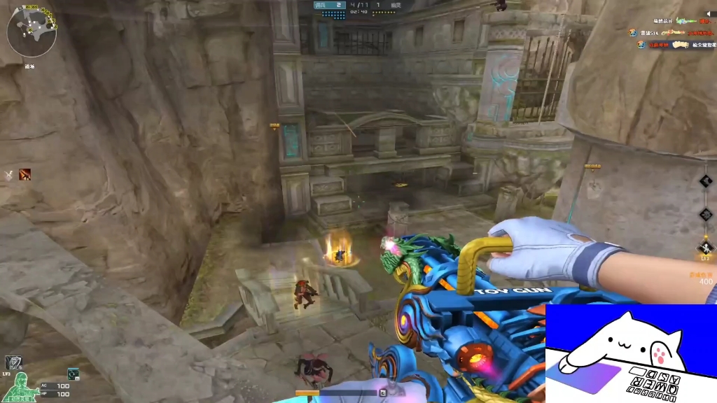 最新CF炼狱满射速上分,罗技的随机宏,穿越火线的白名单!三连给数据_...