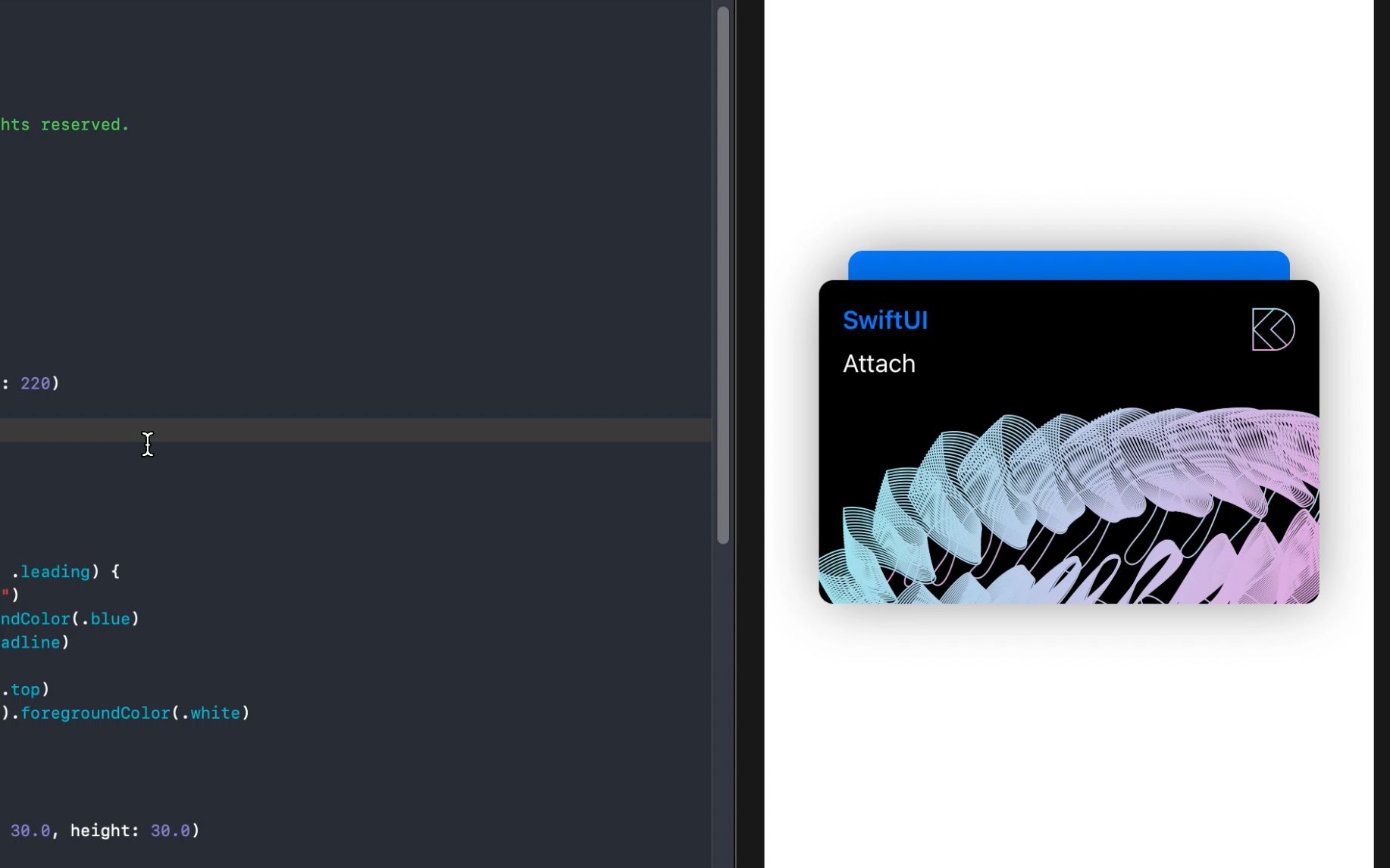 SwiftUI菜鸡学习DesignCode