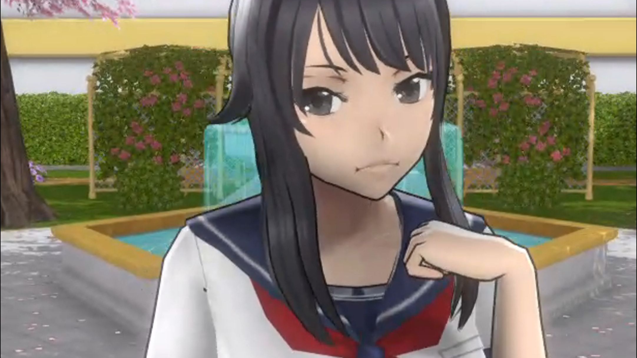 【病娇模拟器】做了个绫乃的走路和待机动画!