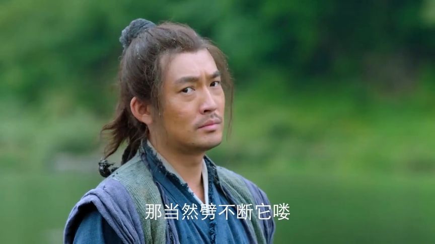 姜子牙亲自示范如何用木剑斩断流水 招式简单但又让你无法可说
