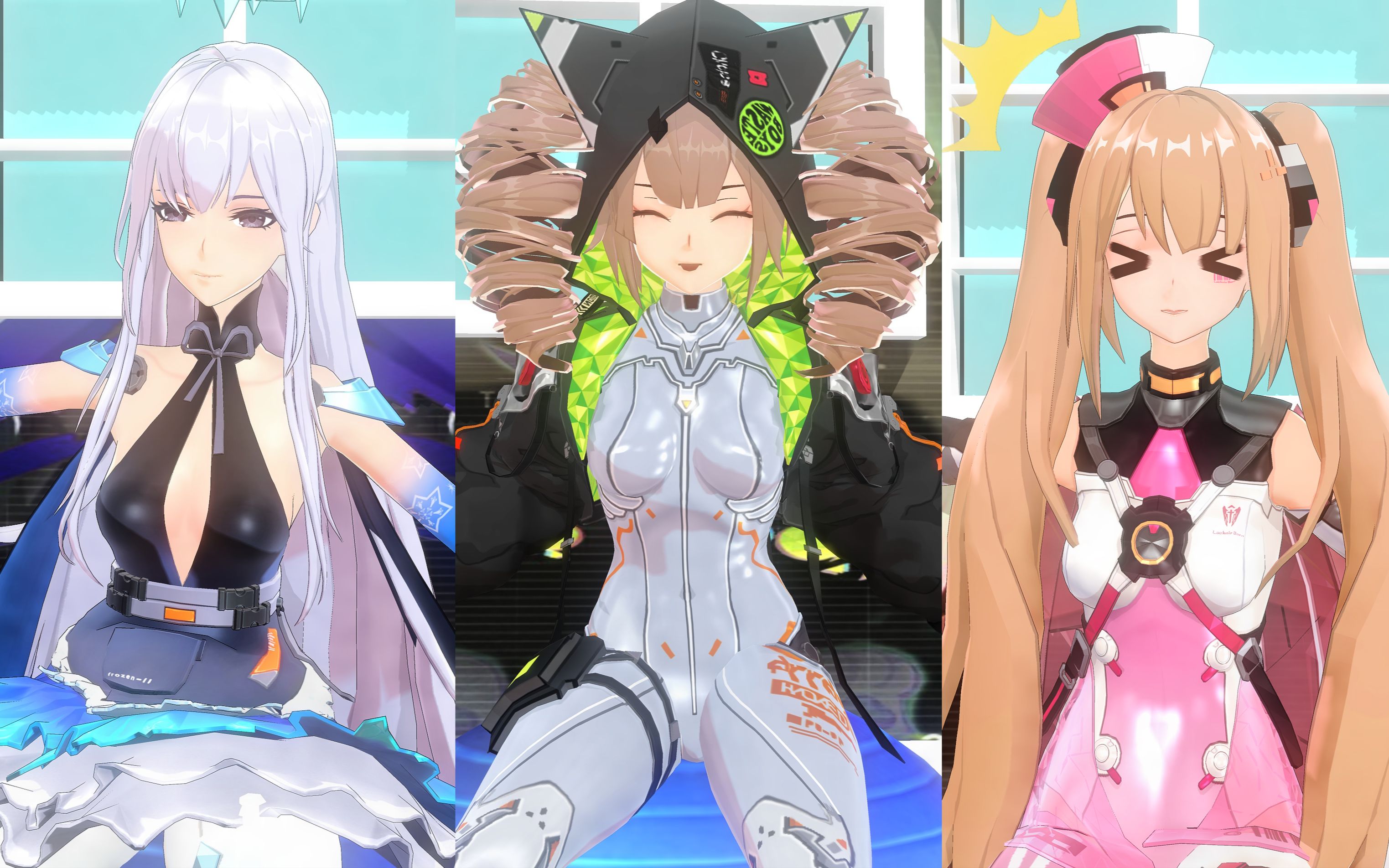 幻塔MMD模型初体验,一起来玩球吧^