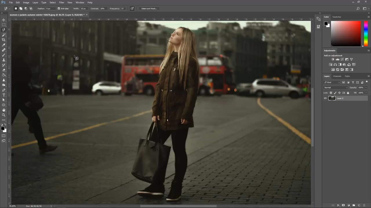 Photoshop:如何剪切图像 - 删除和删除背景