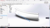 Solidworks中如何在曲面上添加文字信息