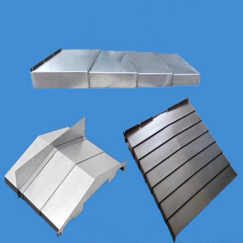 机床钢板防护罩,不锈钢板防护罩,导轨防护罩18671046646崔经理