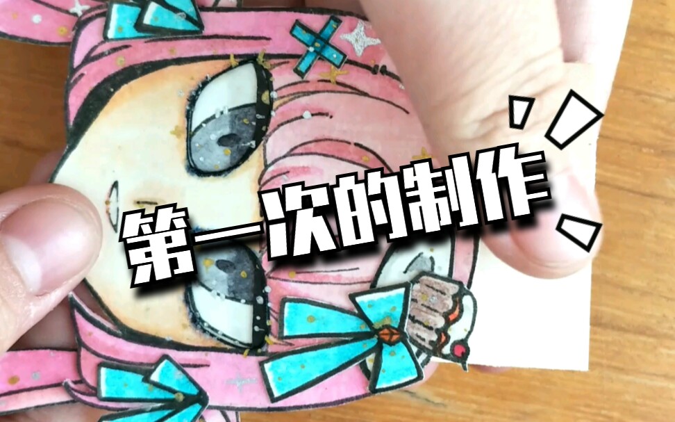 【蓝依寒】可以动的纸片人大头