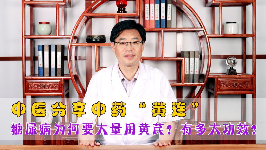 中医分享中药“黄连”,糖尿病为何要大量用?有多大功效?