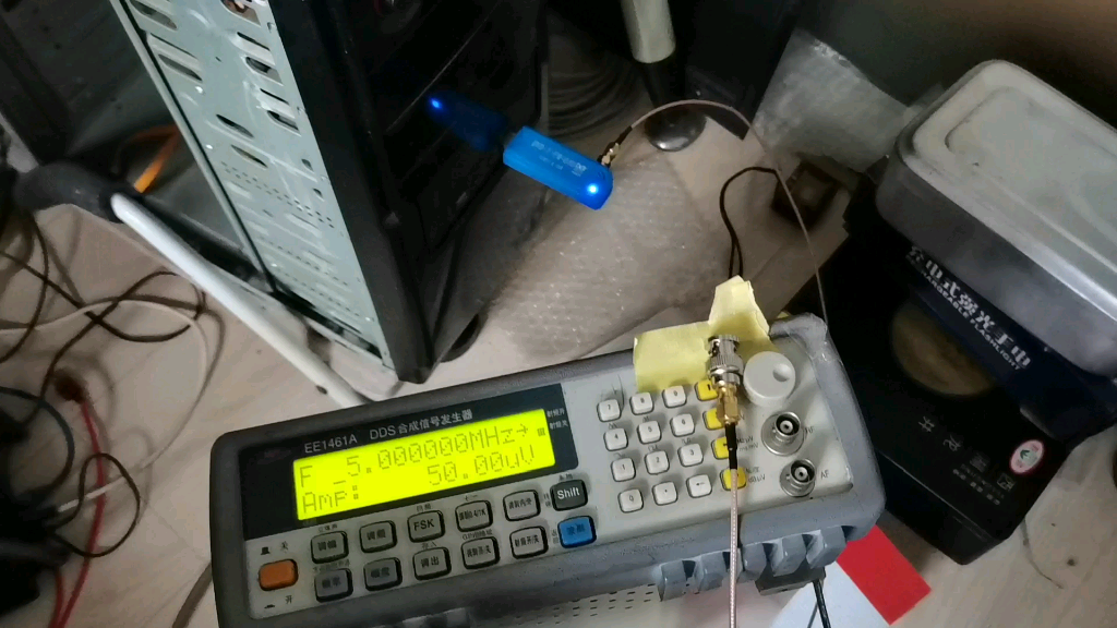 简单测试RTL-SDR Q通道灵敏度