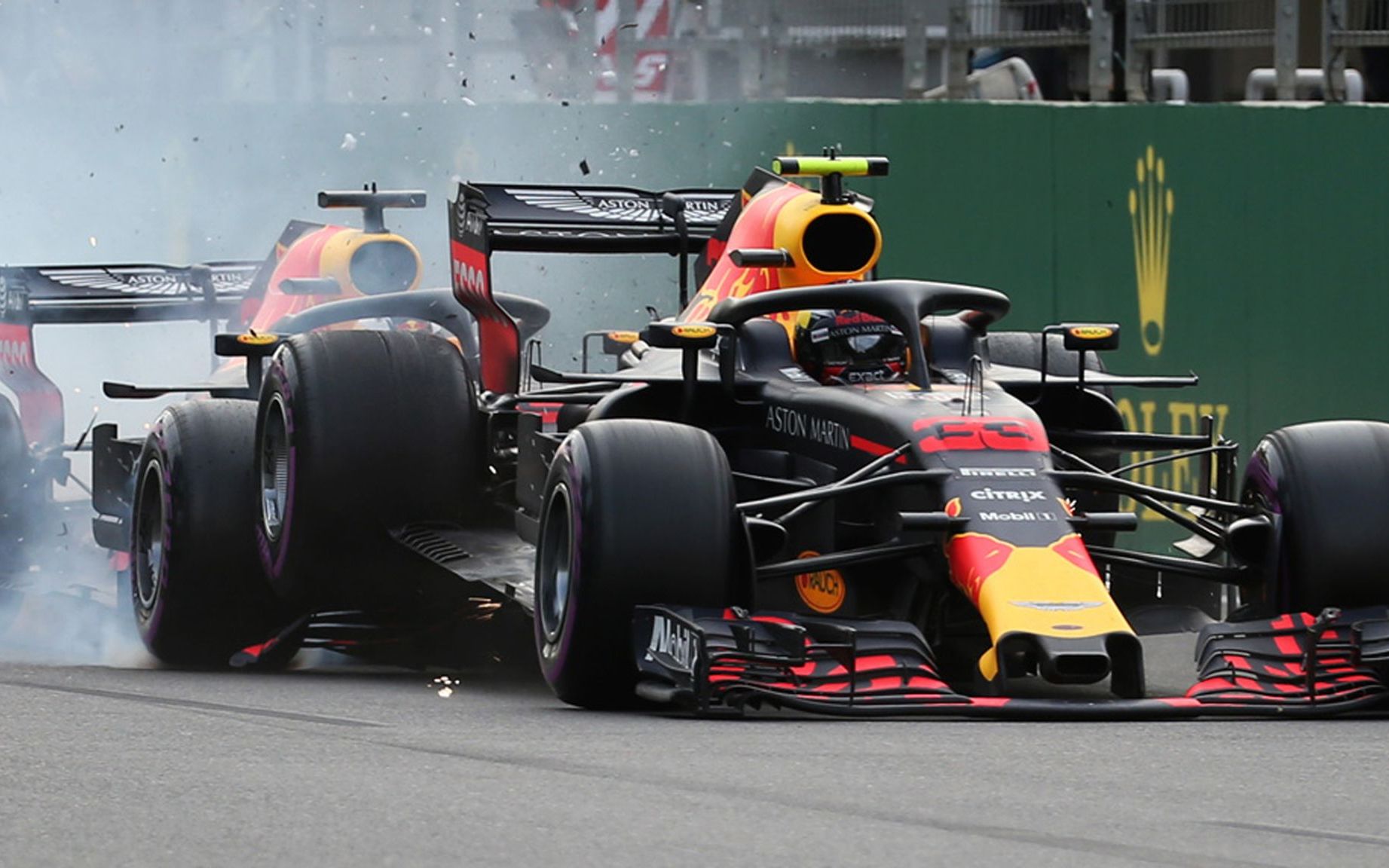 F1巴库站历届比赛精彩片断集锦